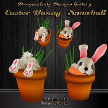 Second Life Marketplace - Easter Bunny - Snowball
